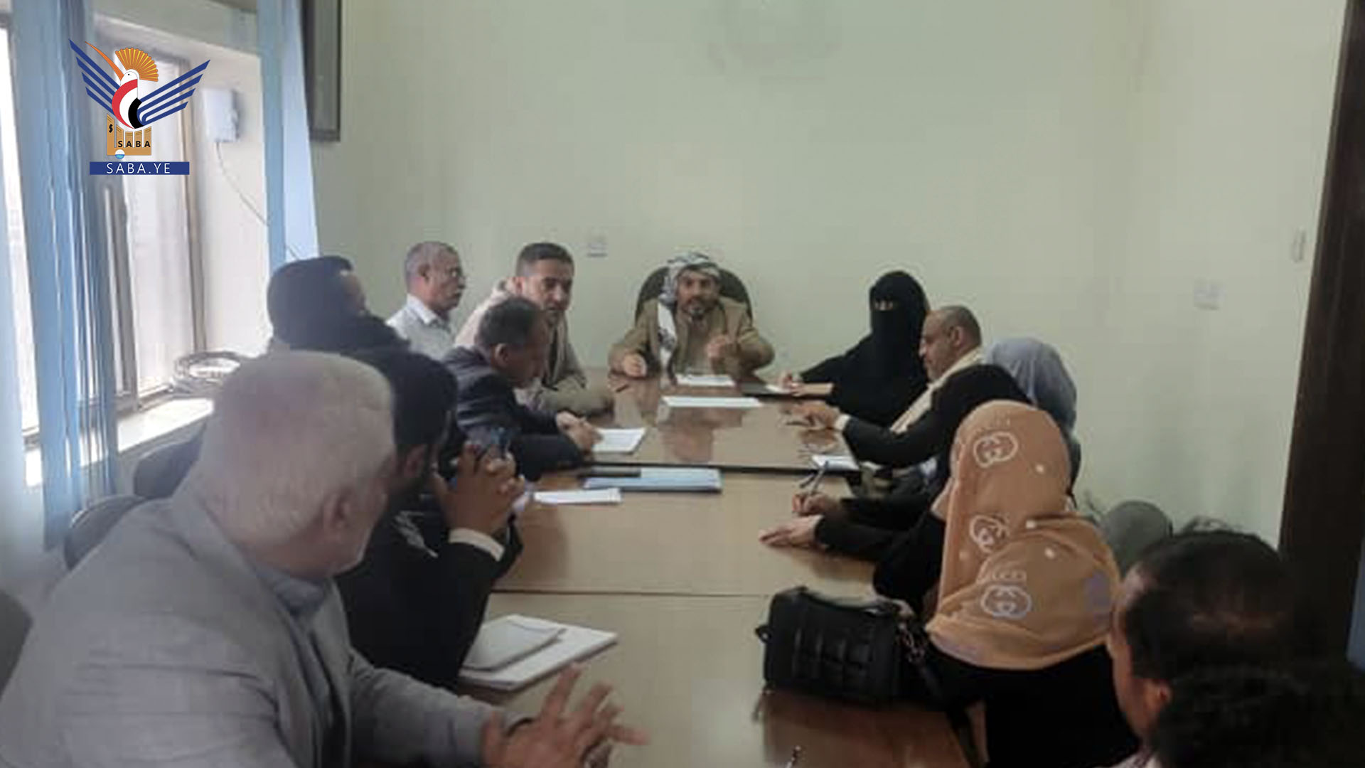 مناقشة مستوى أداء الإدارات الخدمية بوزارة حقوق الإنسان سبأنت وكالة سبأ