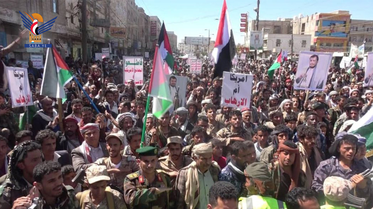 البيضاء مسيرتان ووقفات تأكيدا على التضامن مع غزة حتى النصر سبأنت