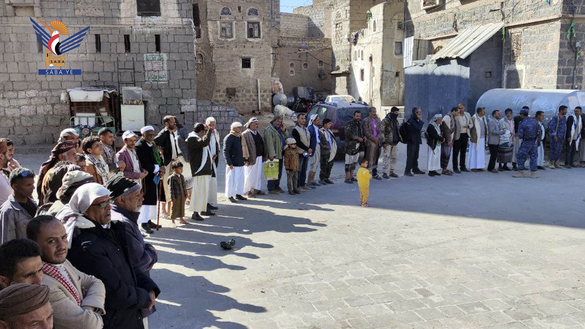 وقفة بمكتب هيئة الأوقاف بذمار تنديدا بالاعتداء على القوات البحرية