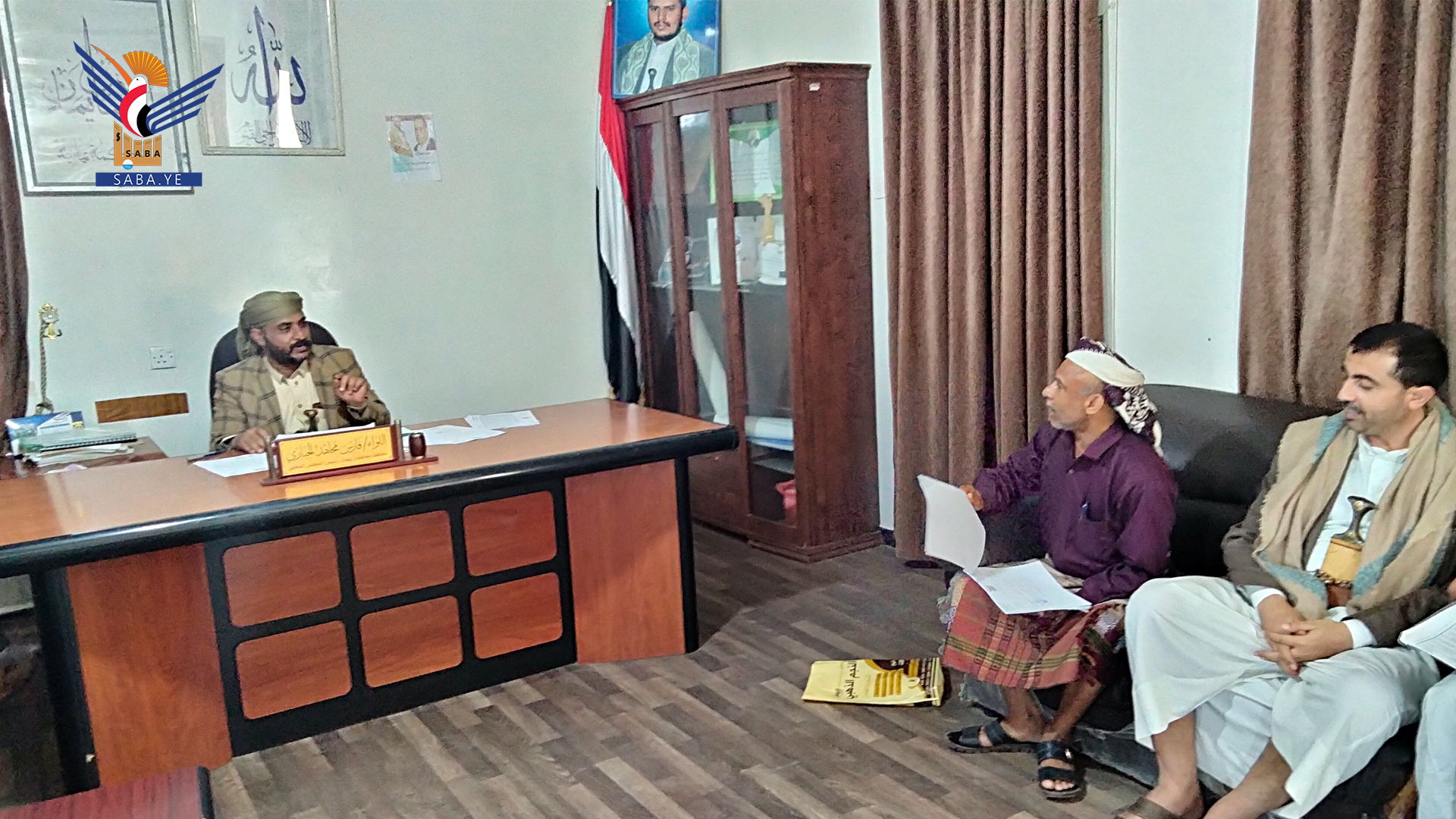 مناقشة مستوى أداء مكتب الزراعة بمحافظة ريمة سبأنت وكالة سبأ