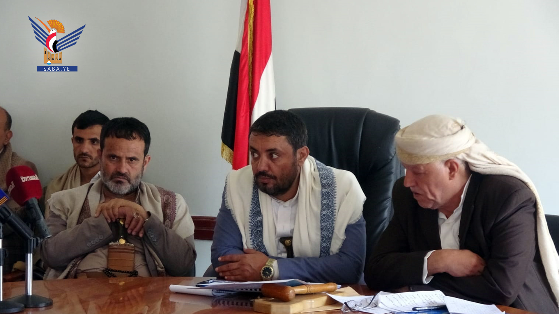 مناقشة خطة عمل المكتب التنفيذي في إب سبأنت وكالة سبأ