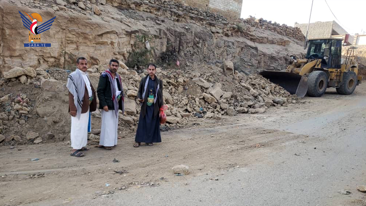 الاطلاع على أعمال إزالة المخالفات في المحابشة بحجة سبأنت وكالة سبأ