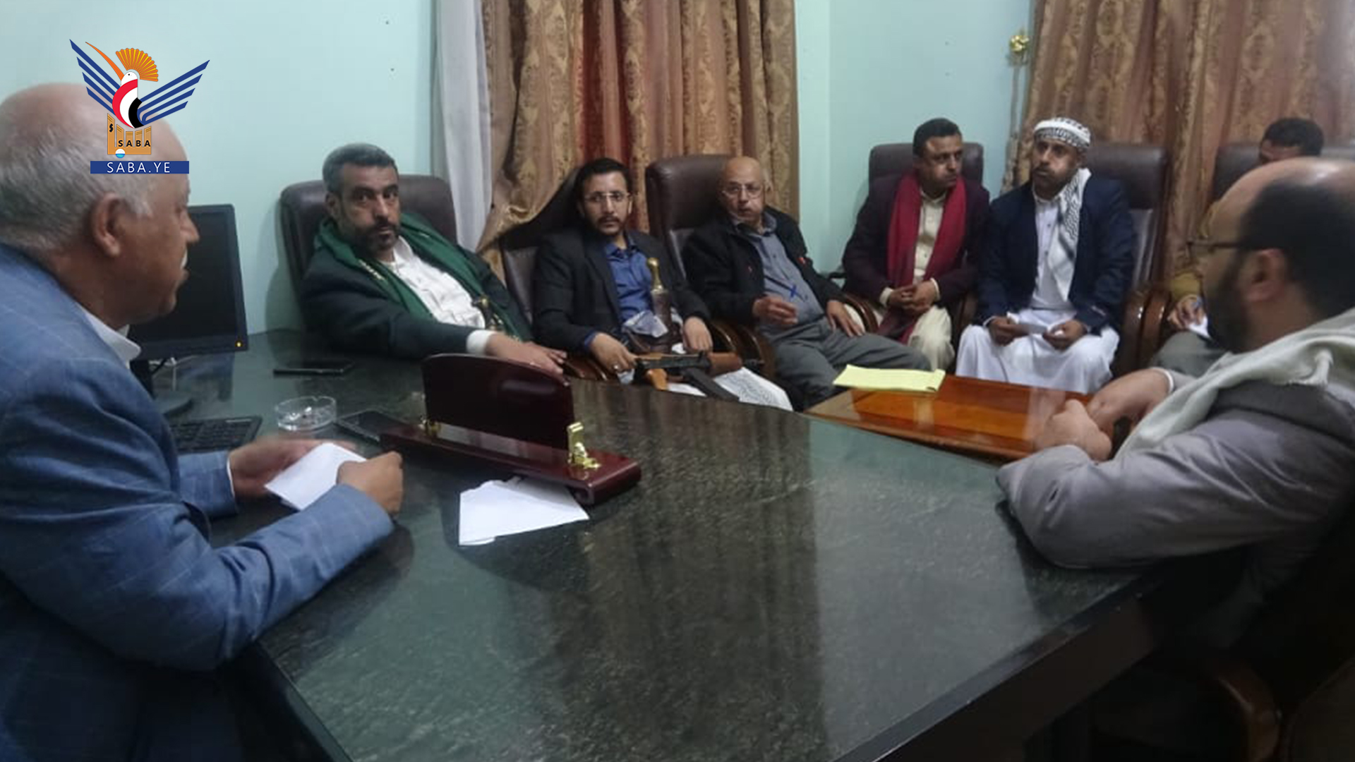 مناقشة إمكانية إنشاء شركة تسويق سمكية في إب سبأنت وكالة سبأ