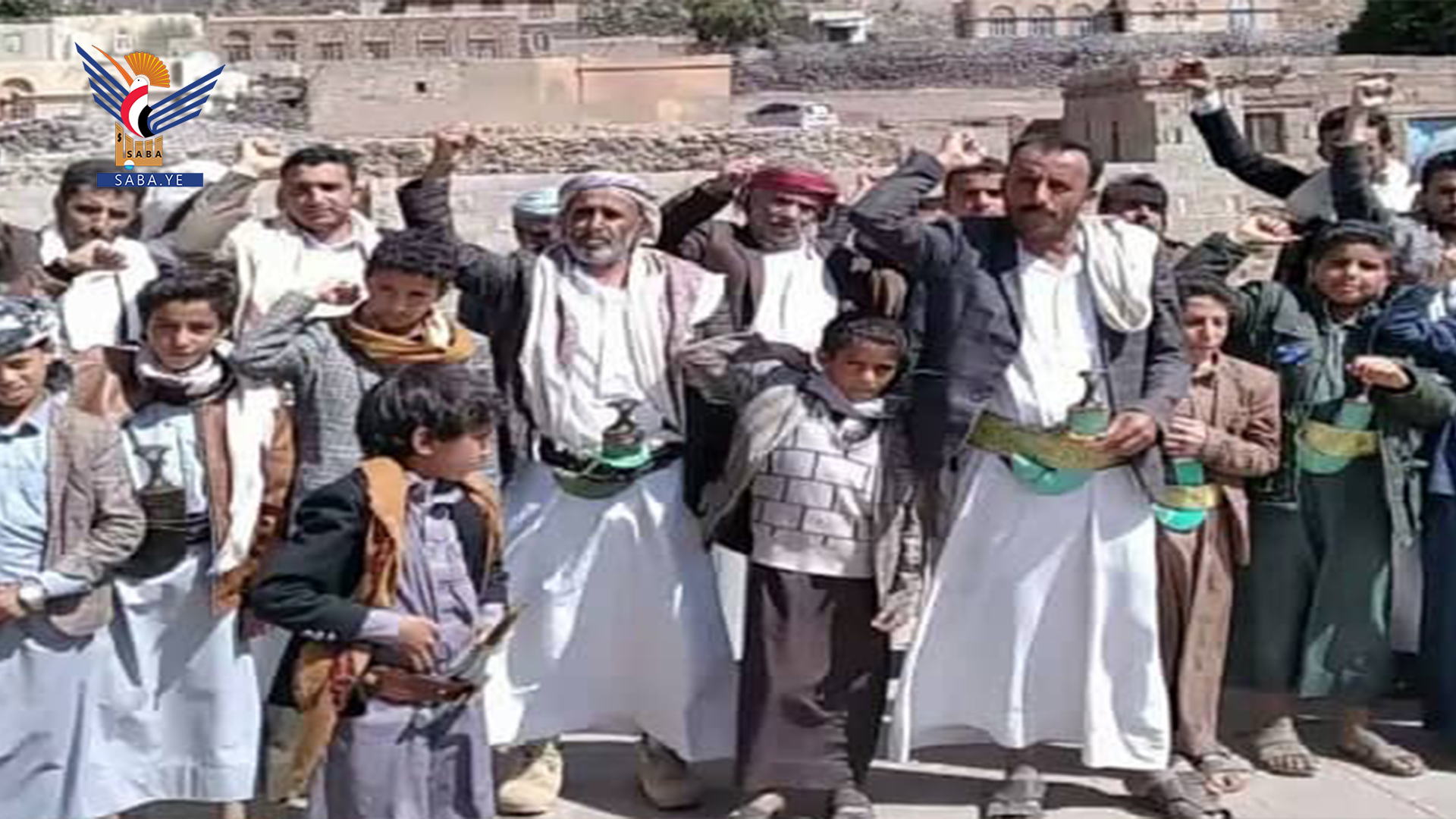 محلي وقفات في مديريات محافظة صنعاء تضامناً مع الشعب الفلسطيني