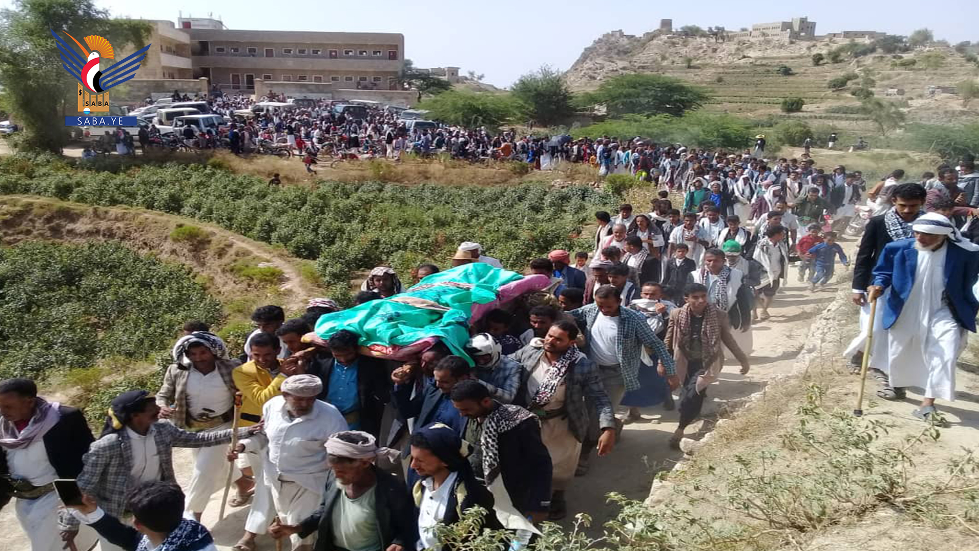 تشييع جثمان التربوي أحمد القباني في حجة سبأنت وكالة سبأ